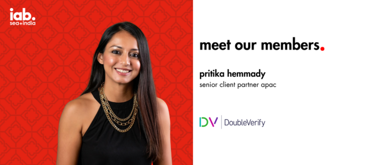 Meet our Members: Pritika Hemmady, DoubleVerify. - iab sea+india